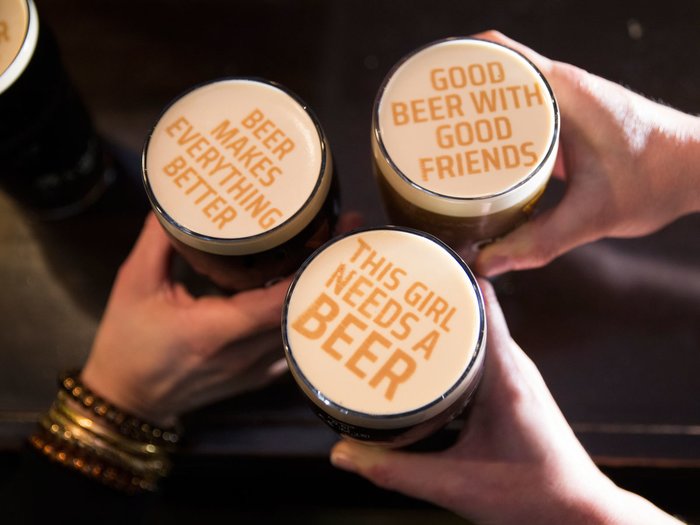 A New Ripple In Beer Foam Art – Spirits Untapped